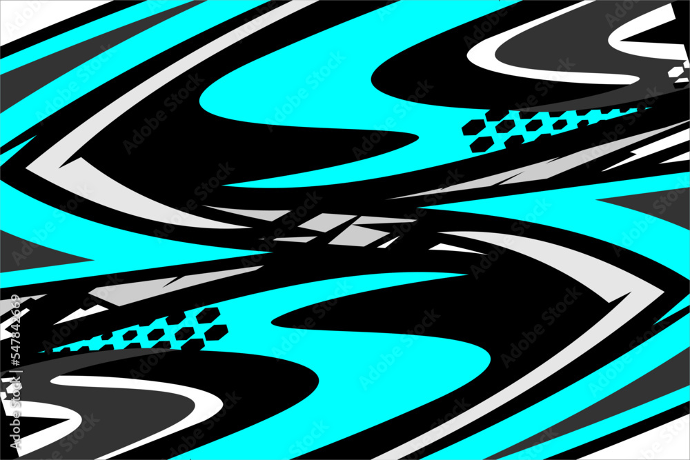 vector racing background design with a unique pattern of line ...
