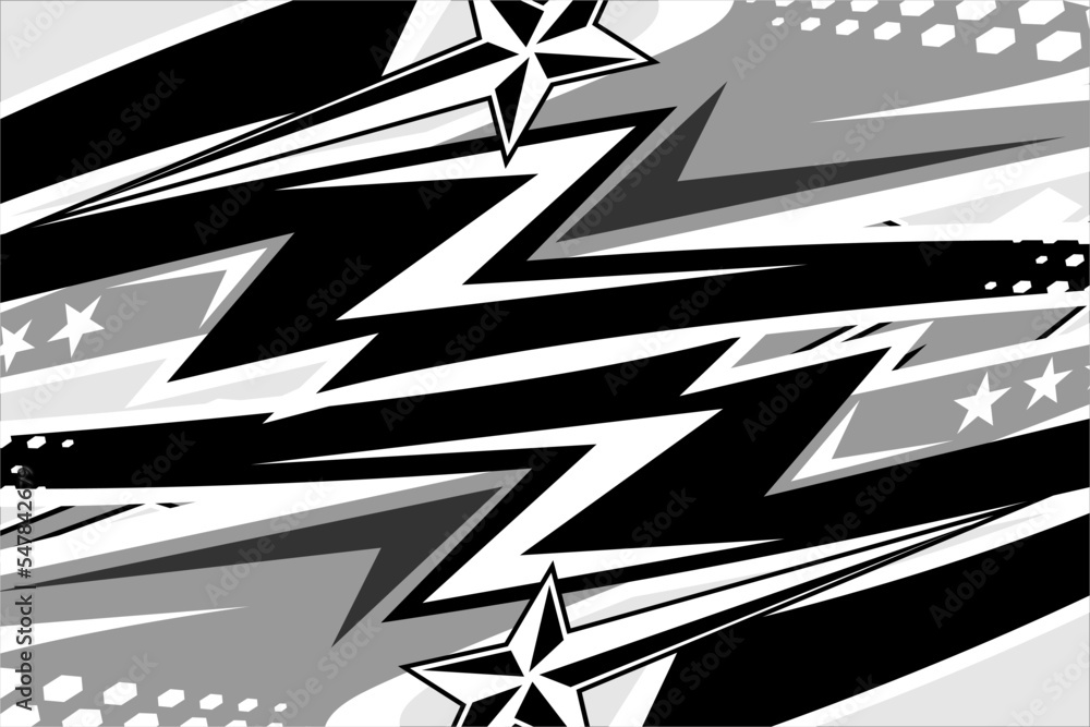 vector racing background design with a unique pattern of line ...