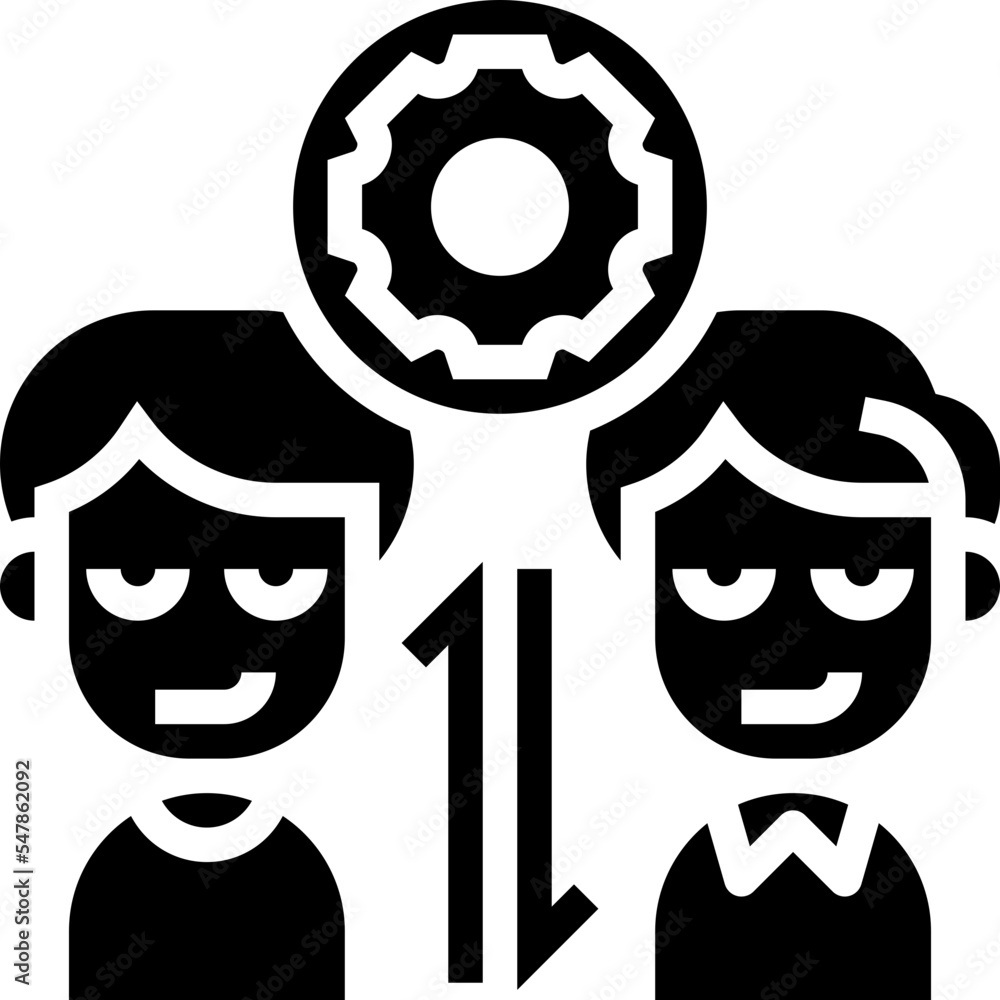 Conflict icon Stock Vector | Adobe Stock