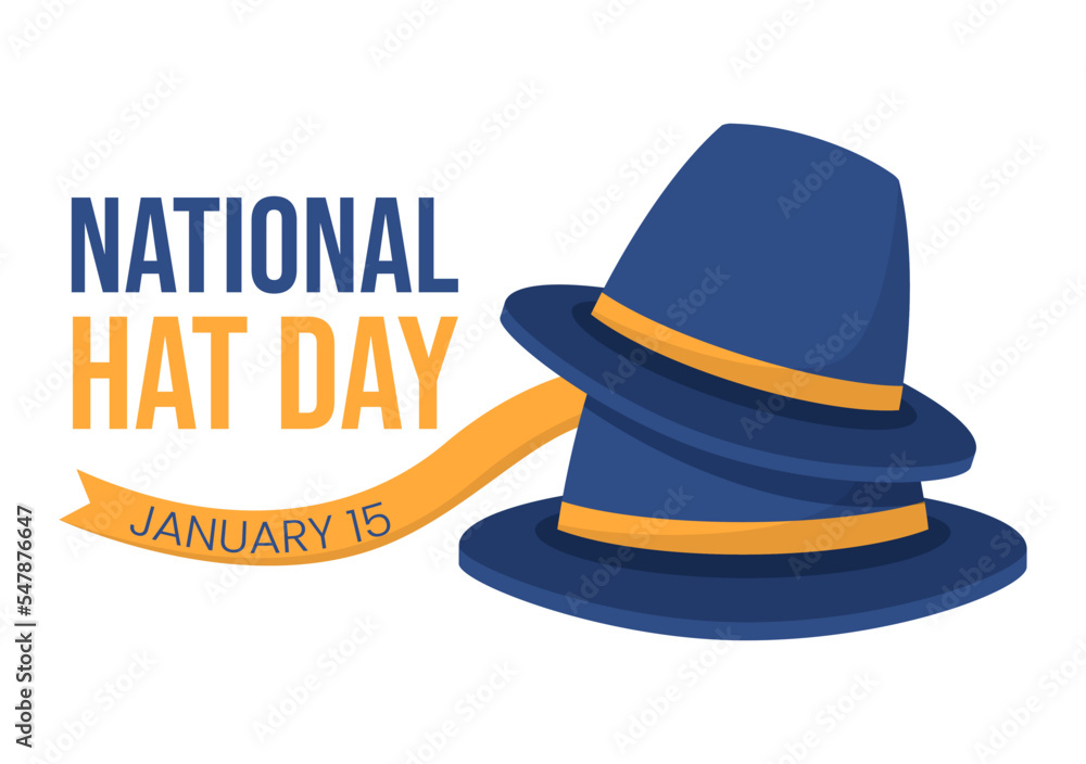 National Hat Day Celebrated Each Year on January 15th with Fedora Hats ...