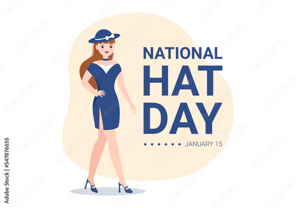 National Hat Day Celebrated Each Year on January 15th with Fedora Hats ...