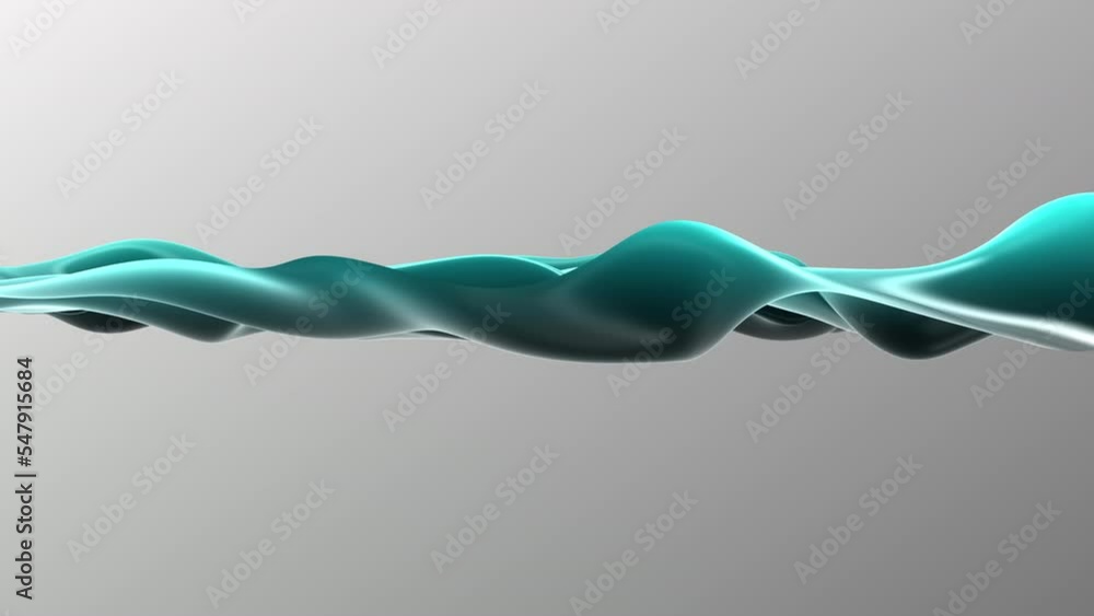 3D evolving plane object, 4K abstract animation Stock Video | Adobe Stock