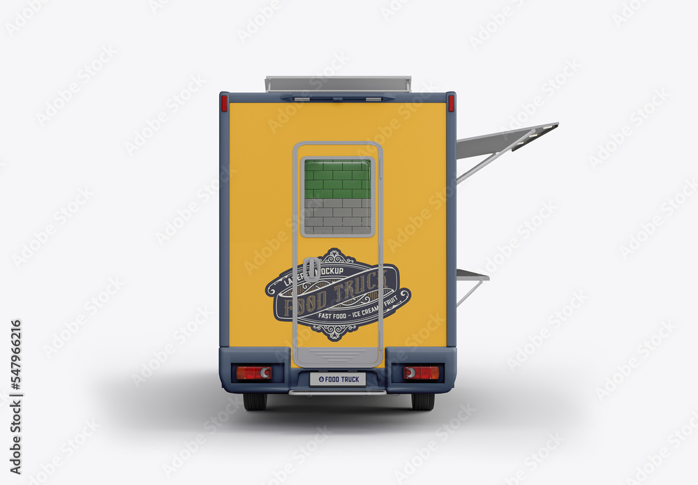 Food Trailer Mockup Stock Template | Adobe Stock