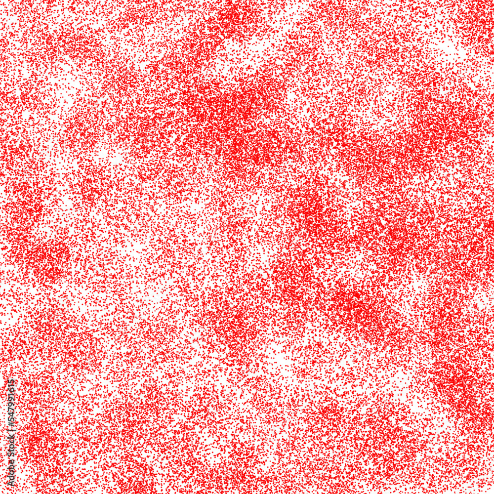 Red Dots Background, Pointillism Backdrop Stock Illustration | Adobe Stock