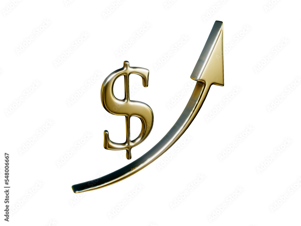 Dollar symbol up graphic png alpha channel without background and ...