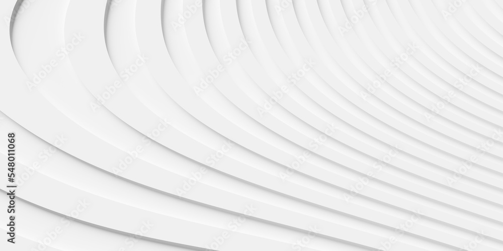 Offset white organic swoosh and wave shapes geometrical background ...