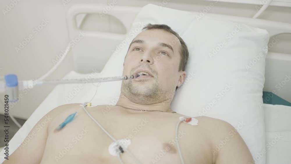 Unconscious middle aged patient regained consciousness. Action ...