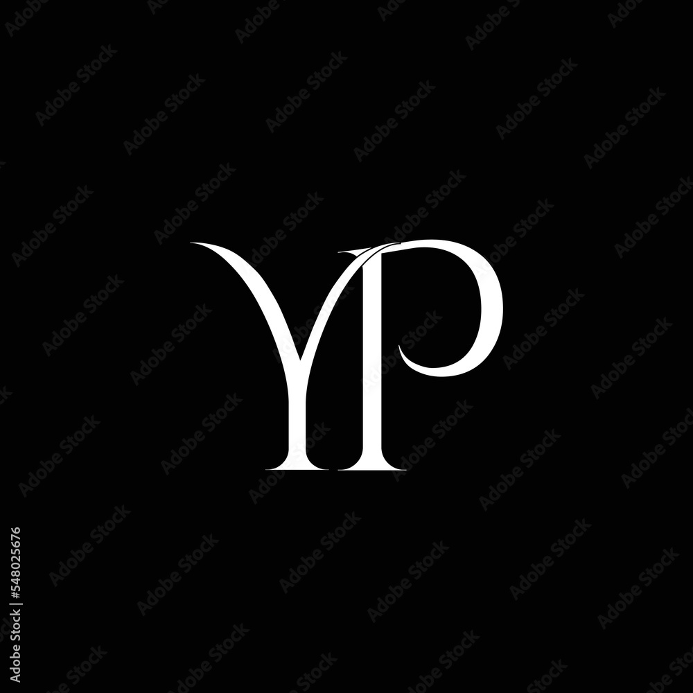 YP YP Logo Design, Creative Minimal Letter YP YP Monogram Stock Vector ...