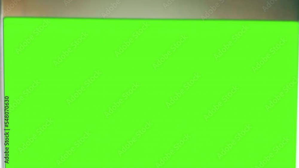 Opening Window Roller Shutters with Green Screen Background. 4K ...