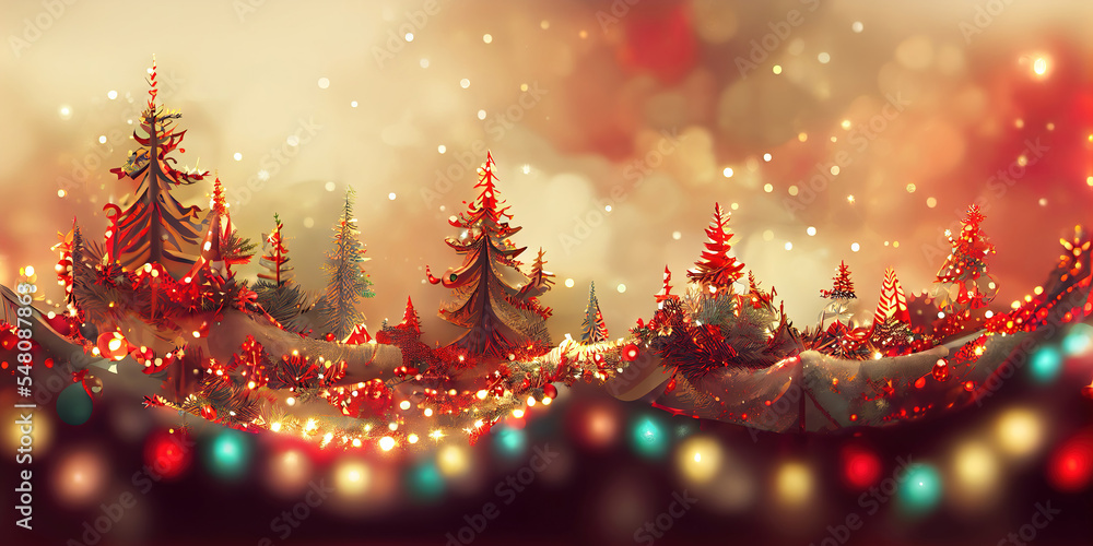 Christmas Tree Header