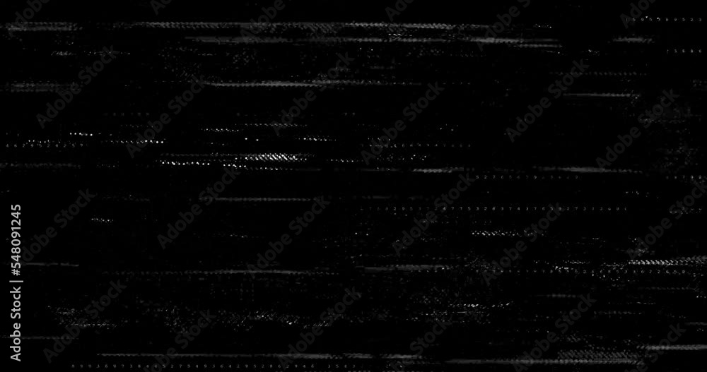 Glitch noise static television VFX pack. Visual video effects stripes ...