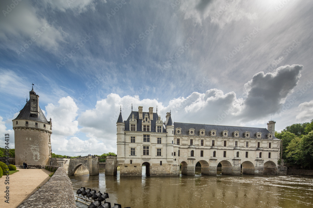 The stunning Chateau de Chenonceau, the most visited and photographed ...