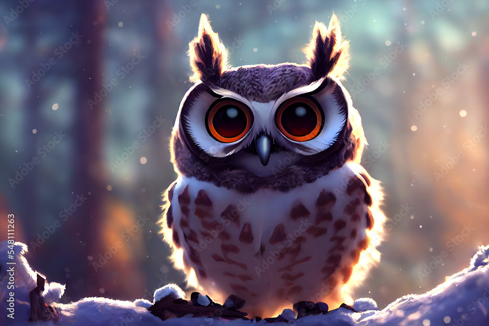 Great Horned Owl Babies