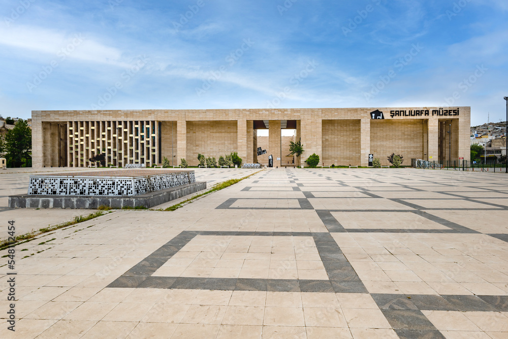 Urfa, Turkey - May 2022: Sanliurfa Archaeological Museum in Urfa ...