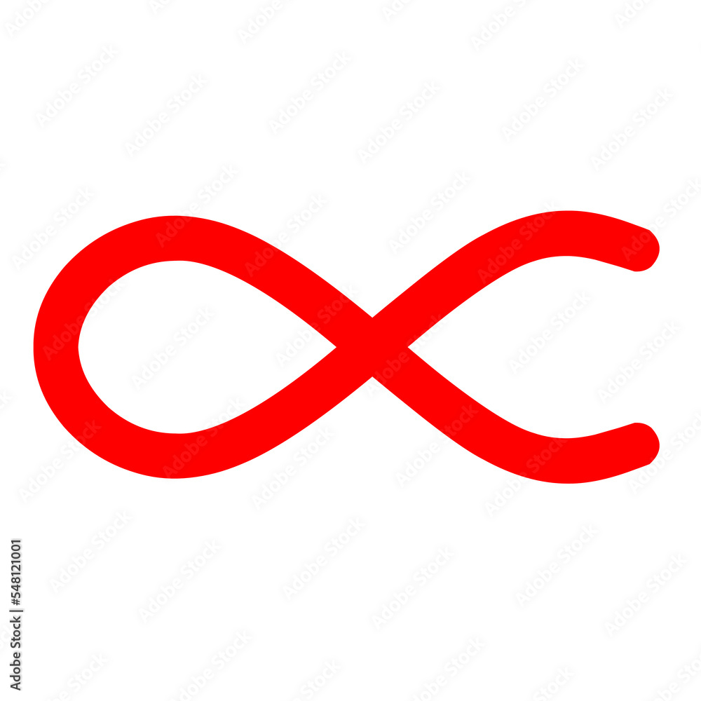 Proportionality sign icon on white background. The reverse symbol is ...