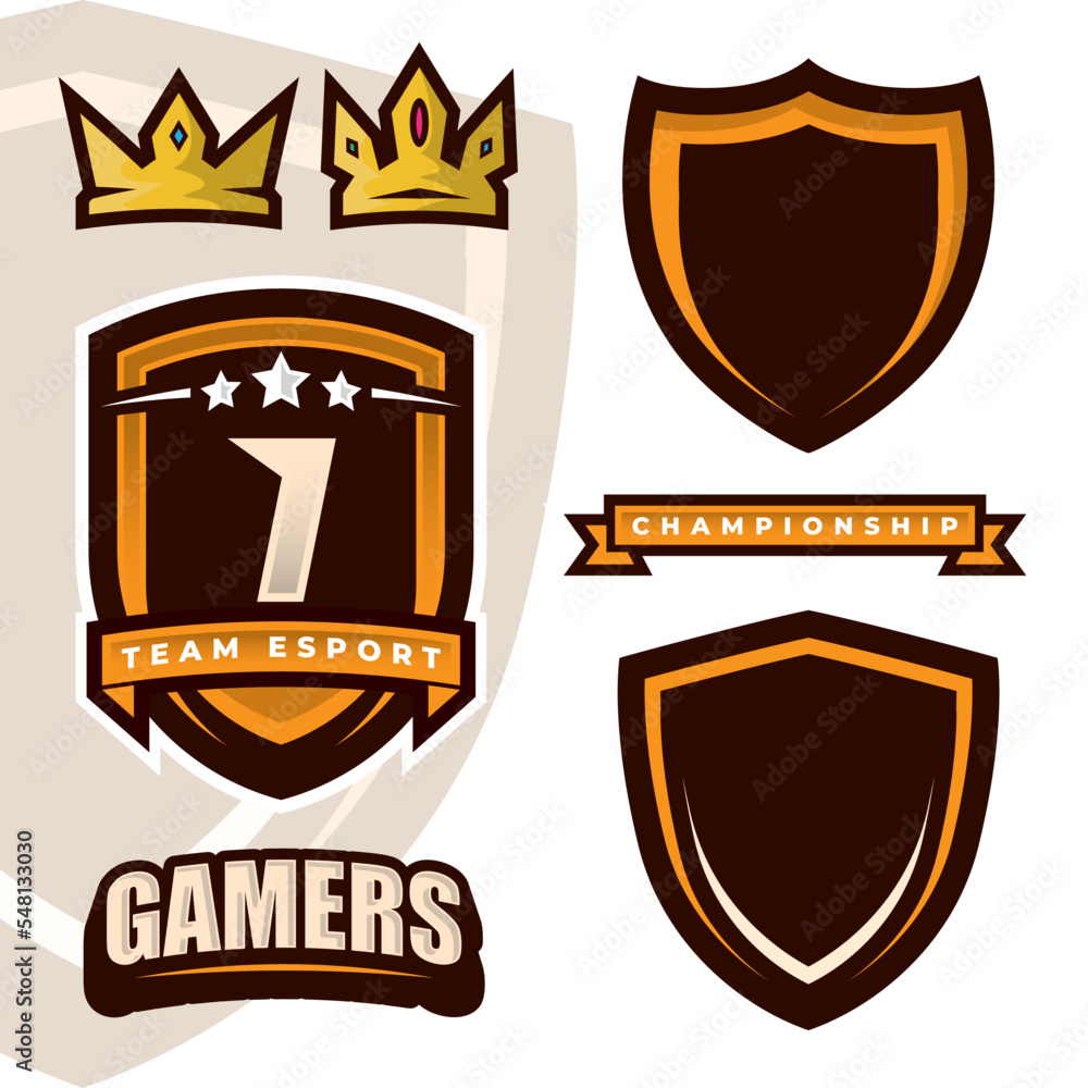 Letter i Esports Gamers Logo Template Creator for Gaming, Esport logo ...