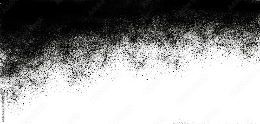 transparent template of black spots. Black abstract image Stock ...