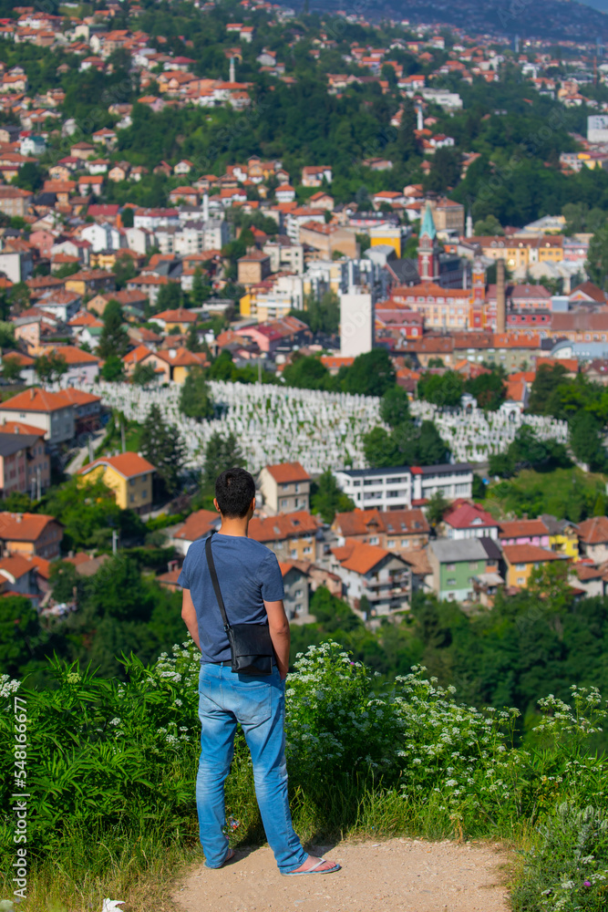 Potocari, Srebrenica memorial and cemetery for the victims of the ...