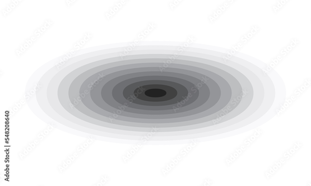 Radiating concentric ellipses abstract graphic background. Design ...