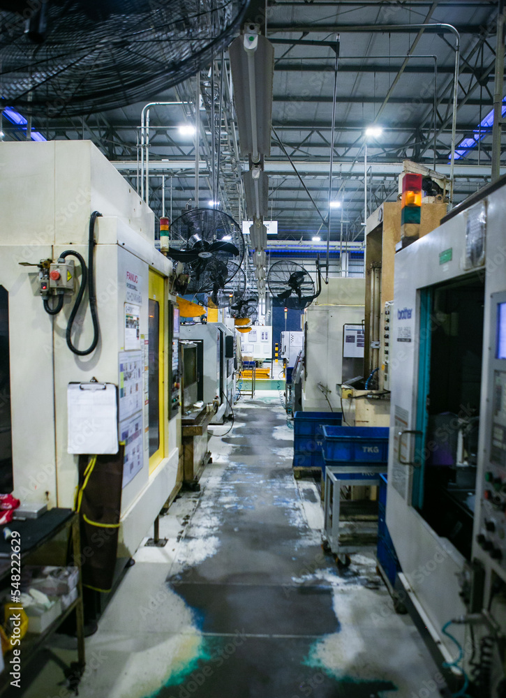 The control panel and analog switch with the control button of the ...