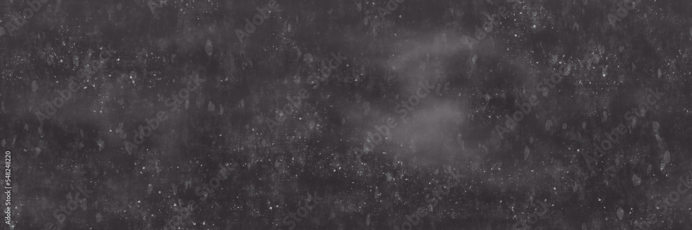 Grunge old creepy ink spatter with mist cloudy grey in the center and ...