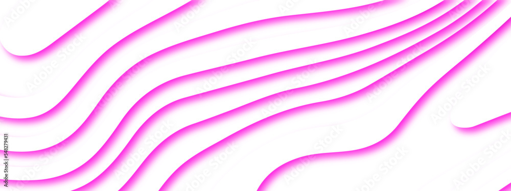 Papercut abstract background with pink colour. Vector background with ...