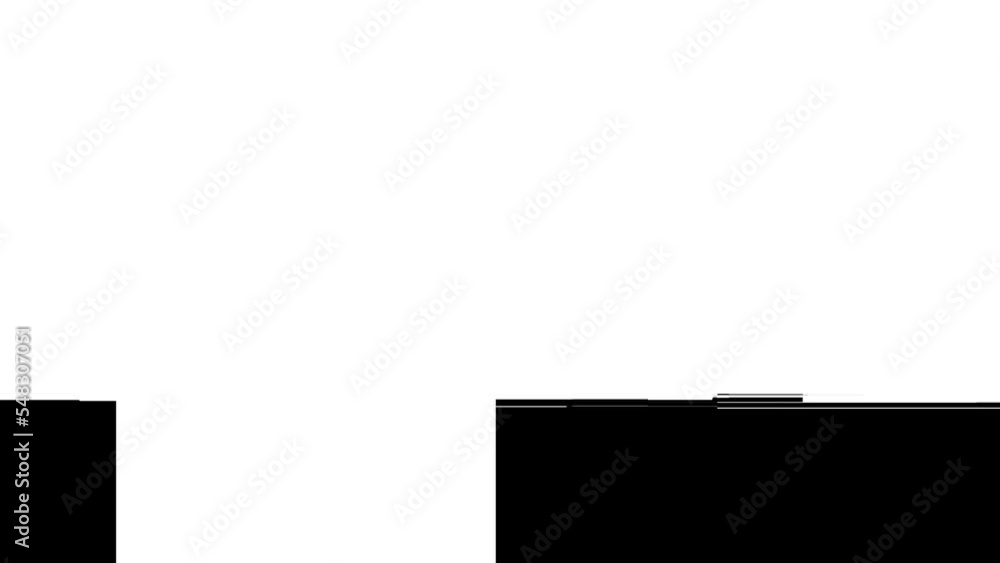 VHS HUD effect on black background, old VHS video effect. More elements ...