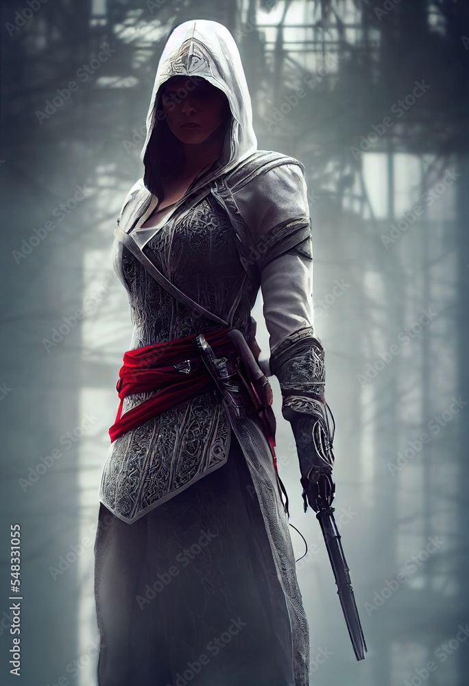 A fictional person, not based on a real person. Fantasy portrait of a ...