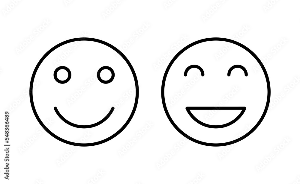 smile icon vector for web and mobile app. smile emoticon icon. feedback ...