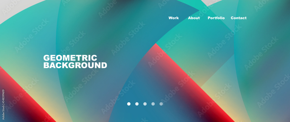 Circles and round elements abstract background design for wallpaper ...