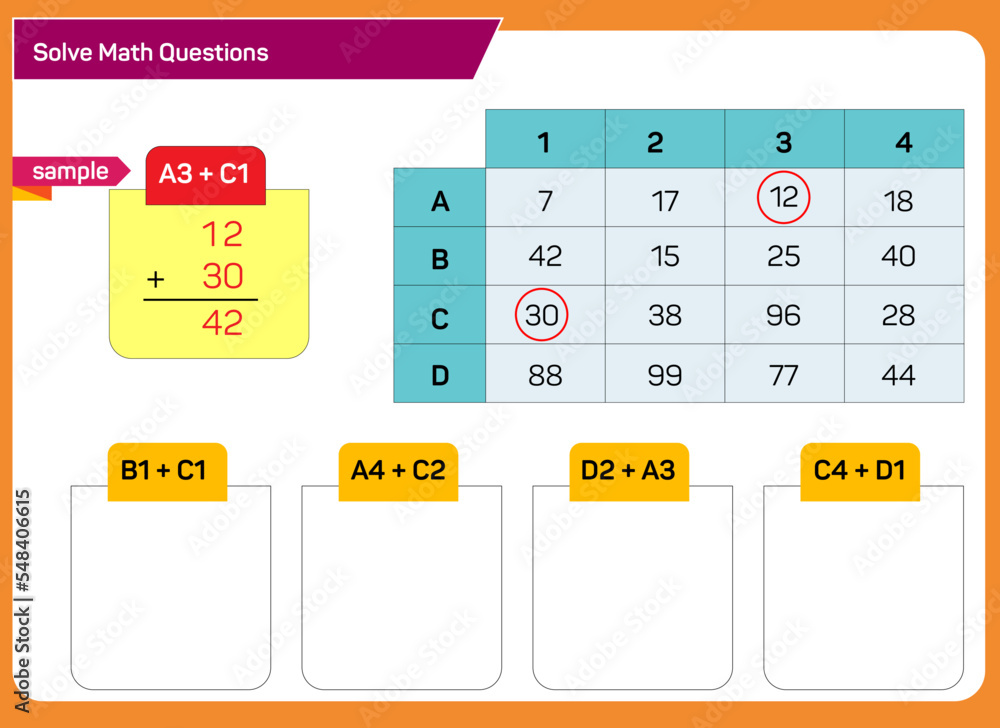 Mathematical operations. Math intelligence question, Addition ...
