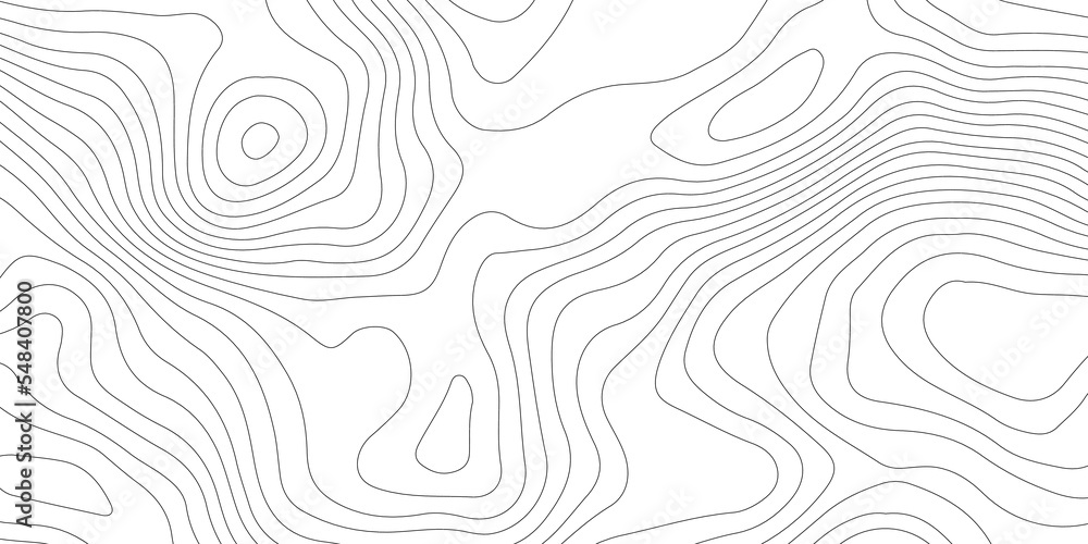 Abstract topographic contours map background. Topographic map and ...