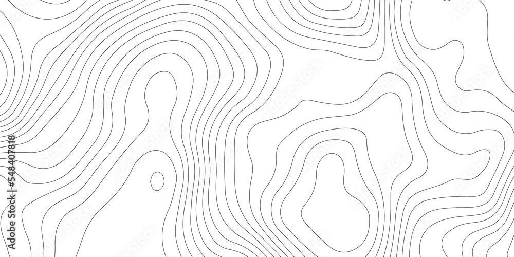 Abstract topographic contours map background. Topographic map and ...