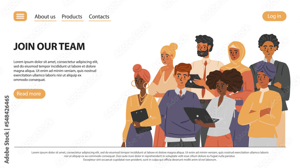 Multinational business community and company office staff. Join our ...