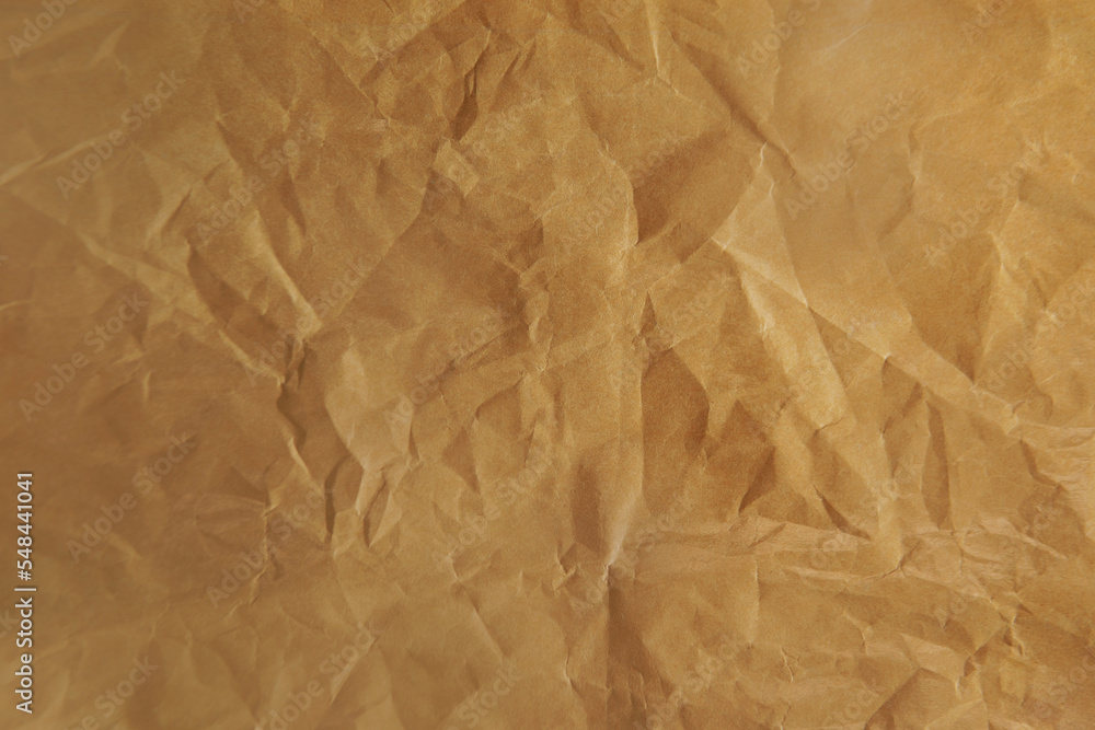 Blank Creased light brown environmental friendly packaging butcher ...