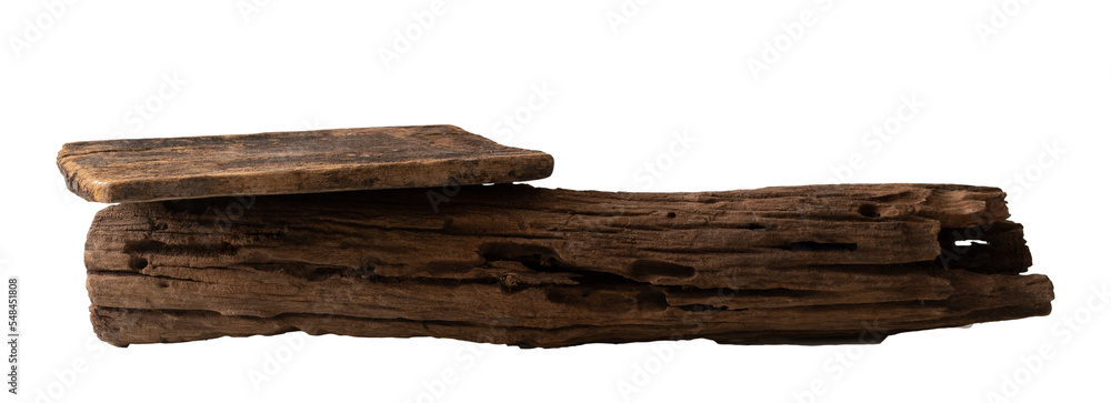 Wood product display podium presentation design, isolated on background ...