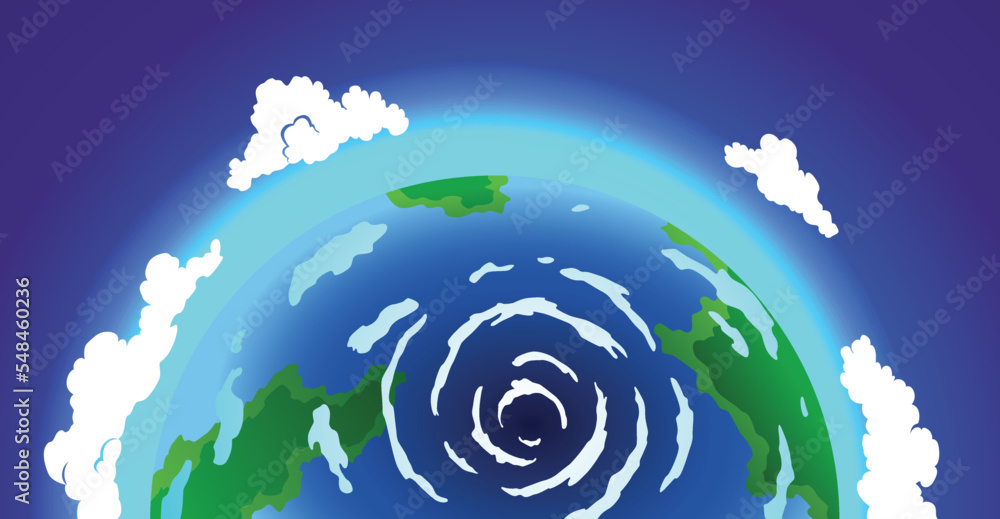 Earth atmosphere layers. Colorful infographic poster. Vector ...