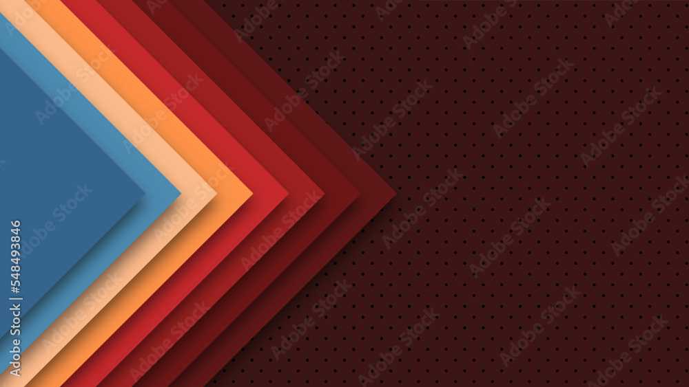 Realistic design in futuristic retro style. Abstract geometric 1970's ...