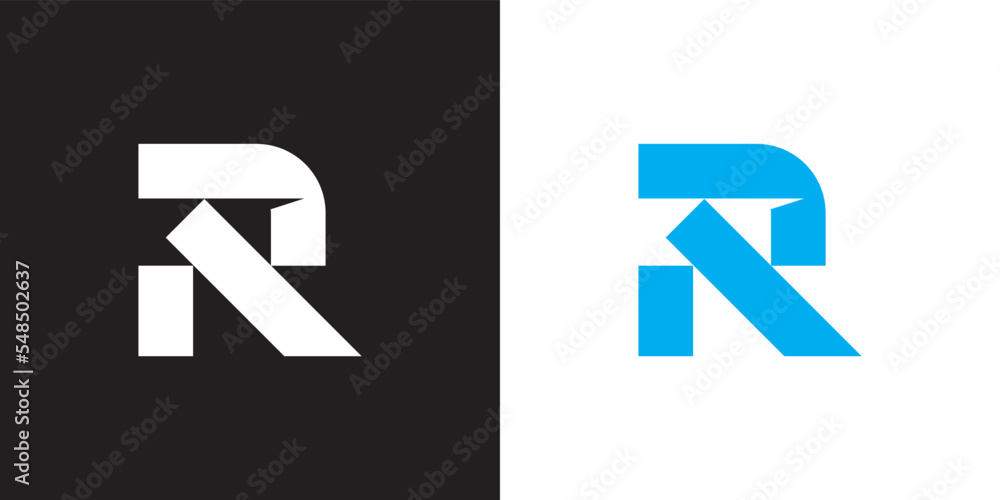 Minimal RJ logo. Icon of a JR letter on a luxury background. Logo idea ...