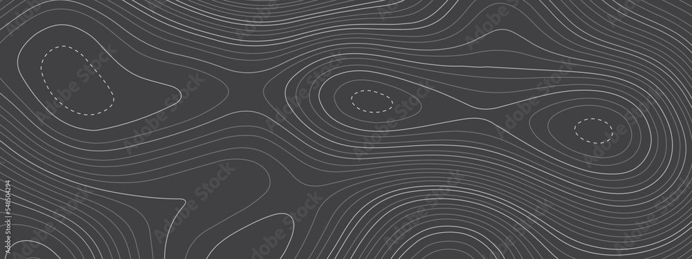 Colorful map line of topography. Abstract topographic contours map ...