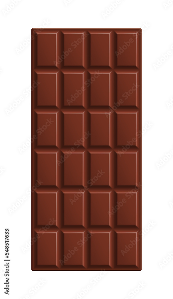 Seamless pattern of milk chocolate squares, PNG isolated on transparent ...