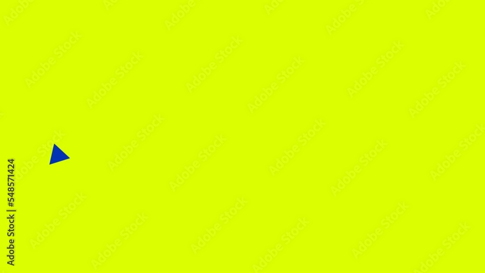 Arrow Line animation in green screen. arrow trim path moves going up ...