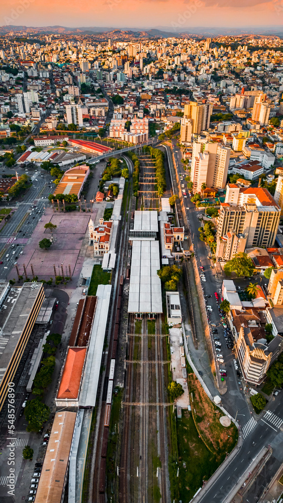 Belo Horizonte Centro Minas Gerais Cidade Capital Metrópole Brasil ...