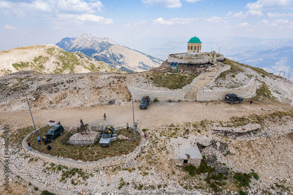 Mount Tomorr is situated within the Tomorr National Park with Shrine ...