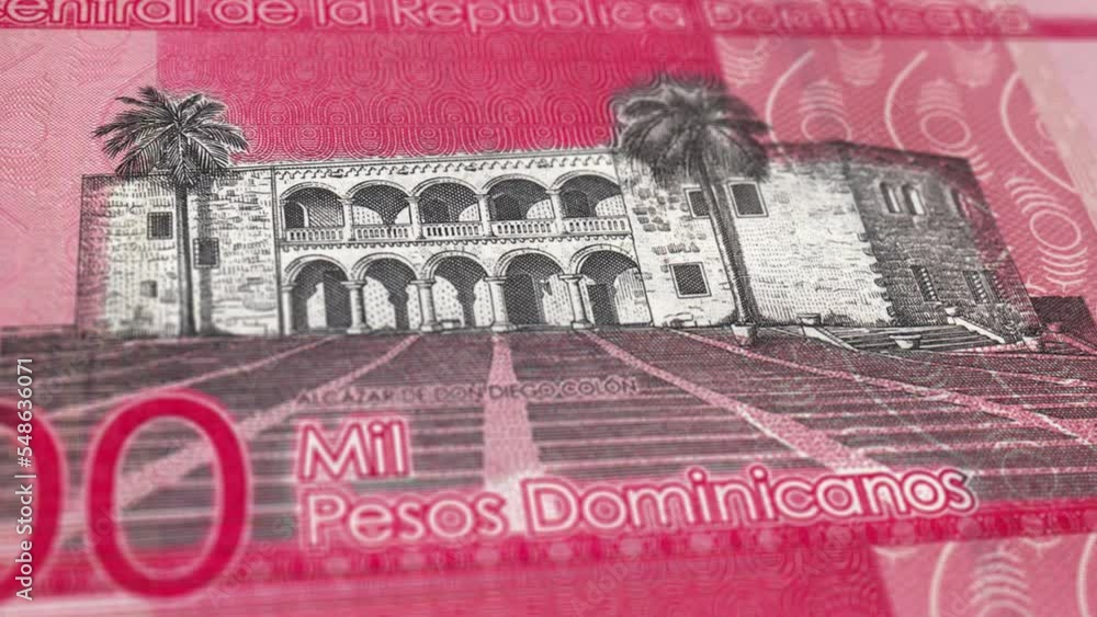 Dominican Republic Dominican Peso 1000 Banknotes, Thousand Dominican ...