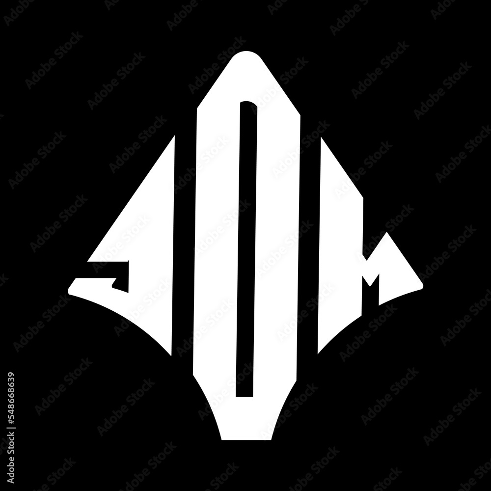 JDM VECTOR logo. JDM logo letter logo design vector image. JDM letter ...