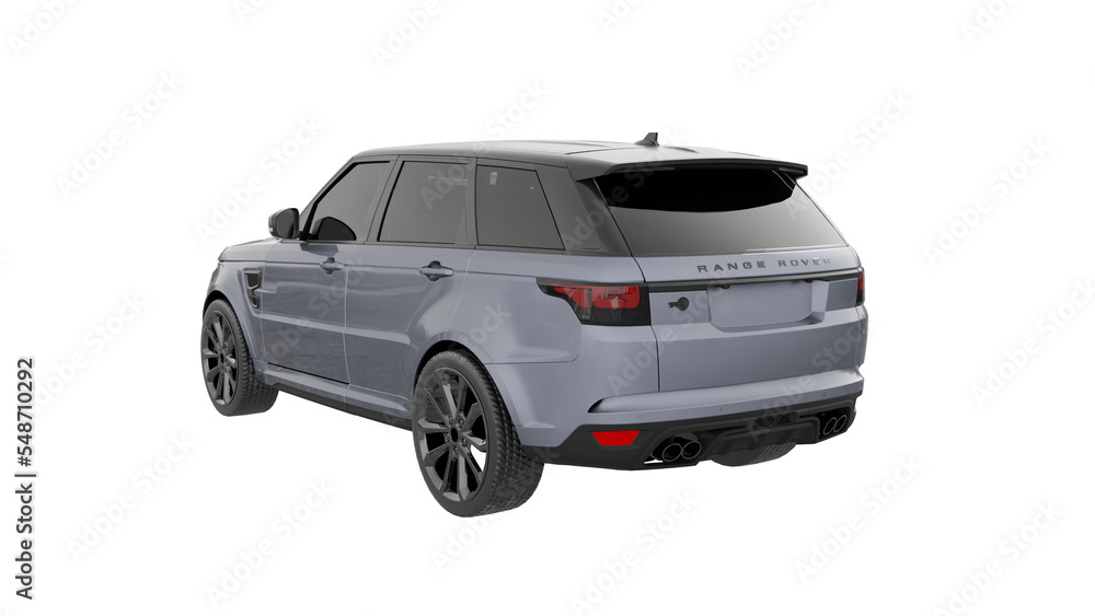 RANGE ROVER 3d rendering of MERCEDES car on transparent PNG background ...