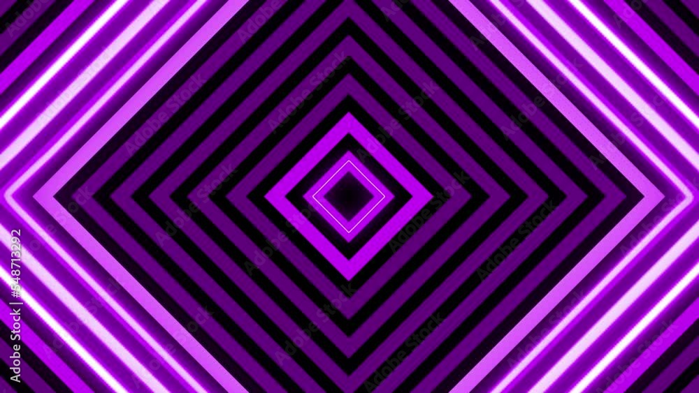 Animated purple abstract background with geometric shapes. Animated ...