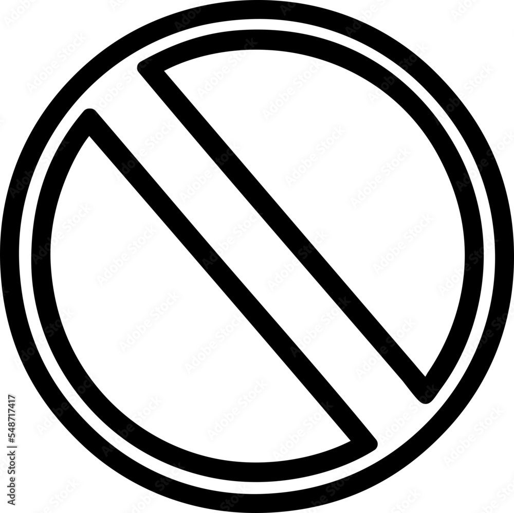 generic stop icon symbol Stock Vector | Adobe Stock