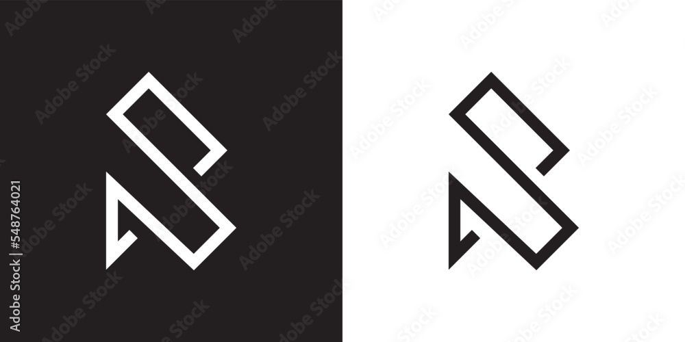 Minimal SR logo. Icon of a SR letter on a luxury background. Logo idea ...